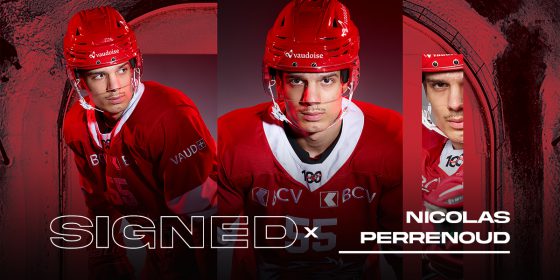 Premier contrat pro pour Nicolas Perrenoud – Lausanne HC